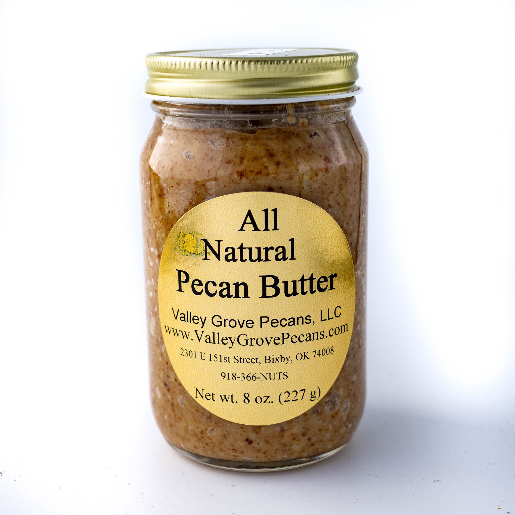 Pecan Butter, 8 OZ | VALLEY GROVE PECANS